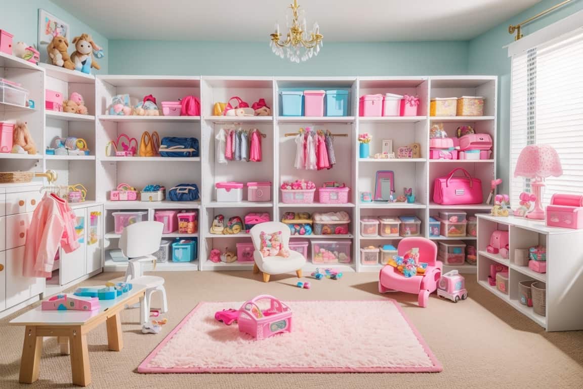 15 Easy Ideas: How to Organize Barbies for Best Kids Storage - Nestly Nifty